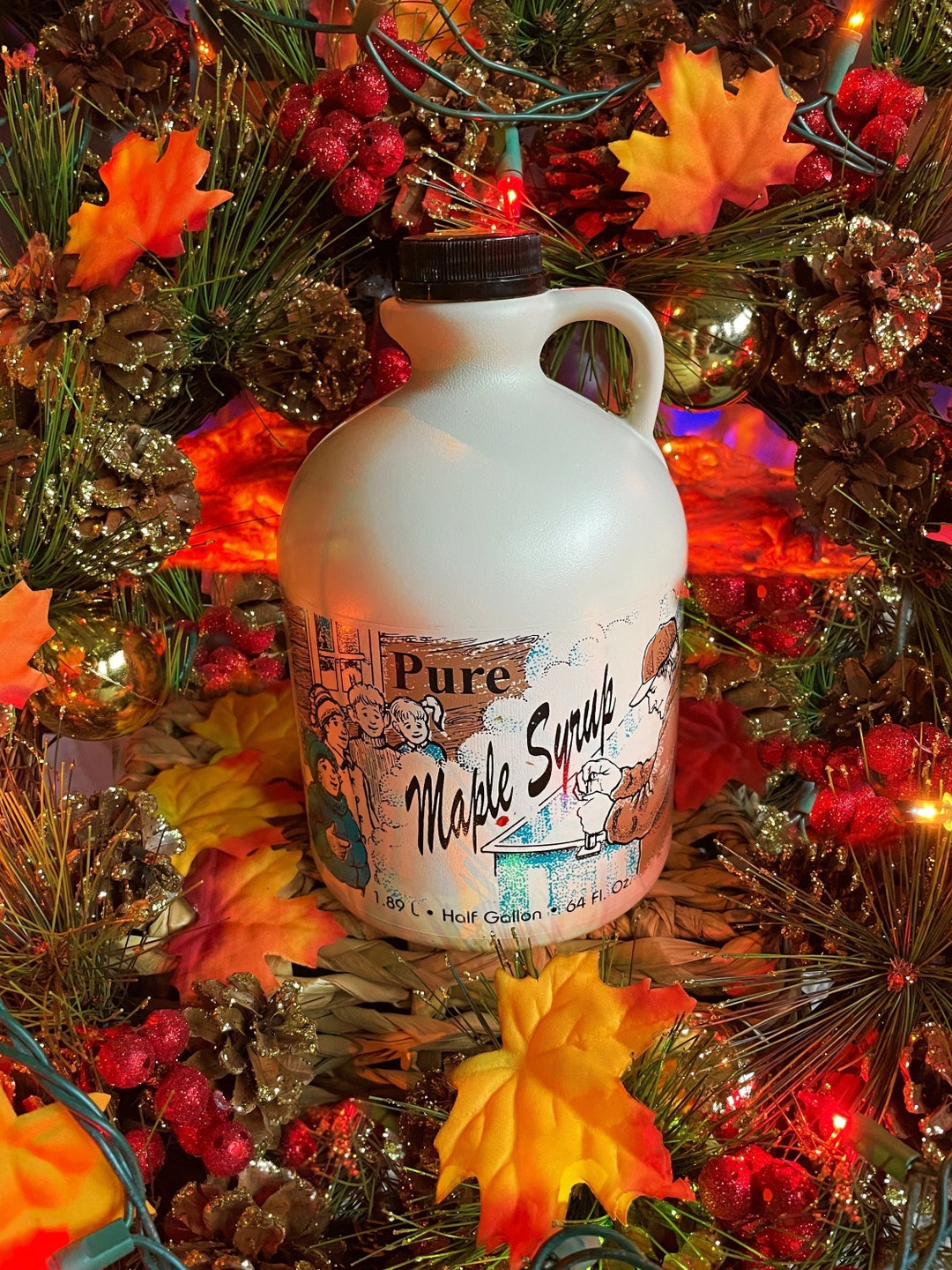 1 Half Gallon of Pure Pennsylvania Maple Syrup Grade A - Etsy