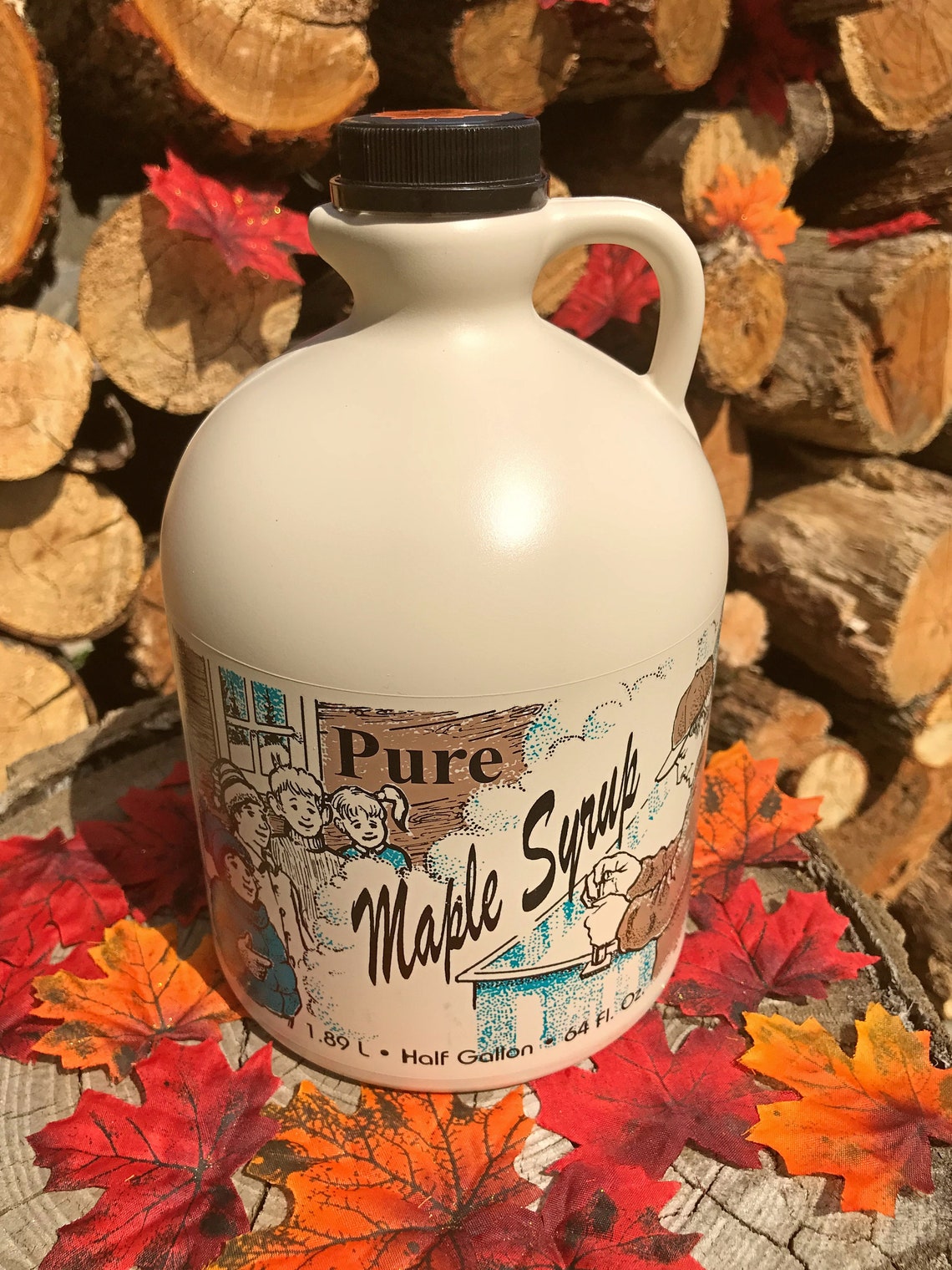 1 Half Gallon of Pure Pennsylvania Maple Syrup Grade A - Etsy