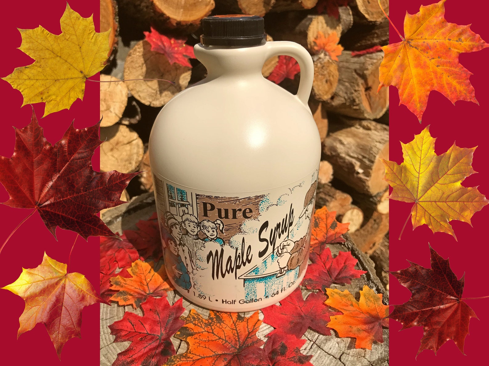 1 Half Gallon of Pure Pennsylvania Maple Syrup Grade A - Etsy