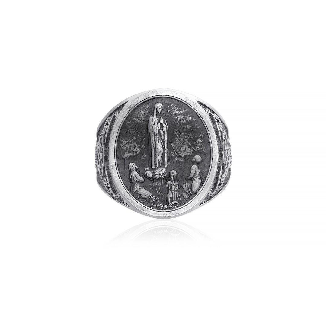 Our Lady of Fatima Religious Ring, Christian, Fatima, Holy Mother ...