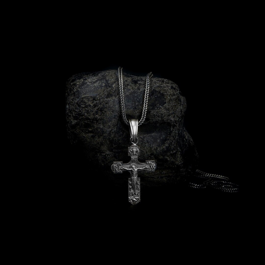 Orthodox Cross Saint Helena Jesus Necklace,icon Pendant, St Helen ...