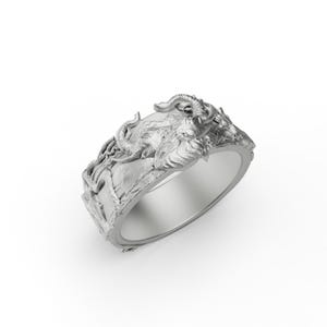 Elephant Nature Sterling Silver Ring, Elephant Jewelry , African ...