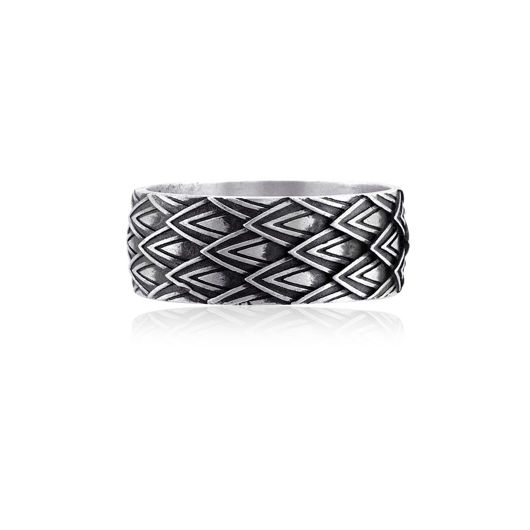 Dragon Scales Signet Ring, Draco, Royal Jewelery, Artisan Jewelry, Got ...