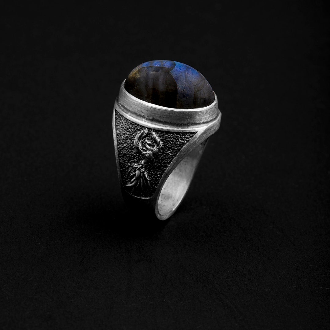 Phoenix Bird Gemstone Ring Gemstone Ring Phoenix Jewelry - Etsy