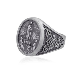 Our Lady of Fatima Religious Ring, Christian, Fatima, Holy Mother ...