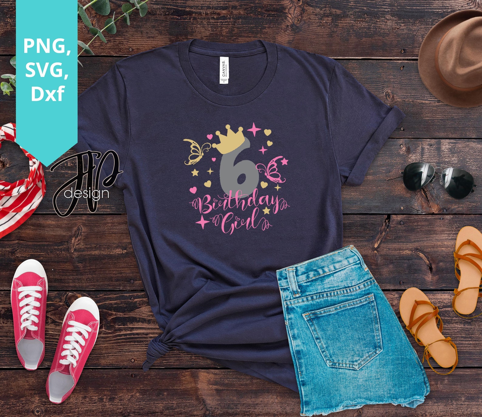 Six Birthday Svg, Sixth Birthday Svg, 6th Birthday Svg, Number Six Svg ...