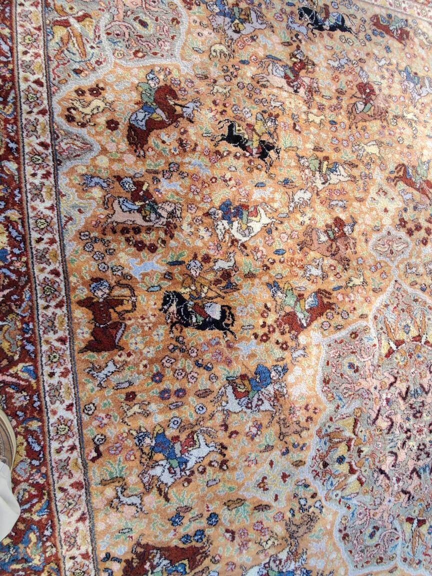 Karastan Hunt Scene #723 10'x14' Wool Rug - Etsy