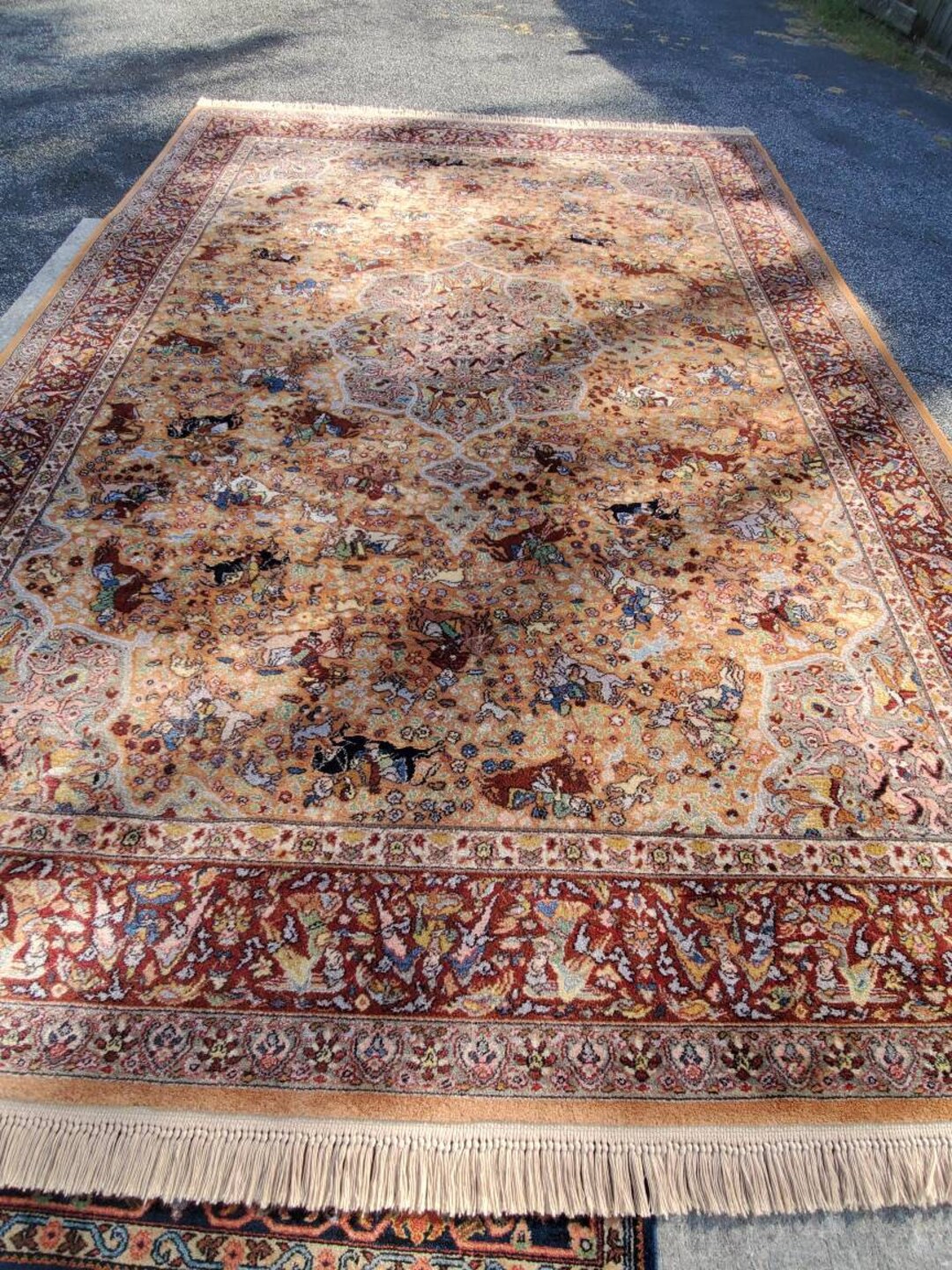 Karastan Hunt Scene #723 10'x14' Wool Rug - Etsy