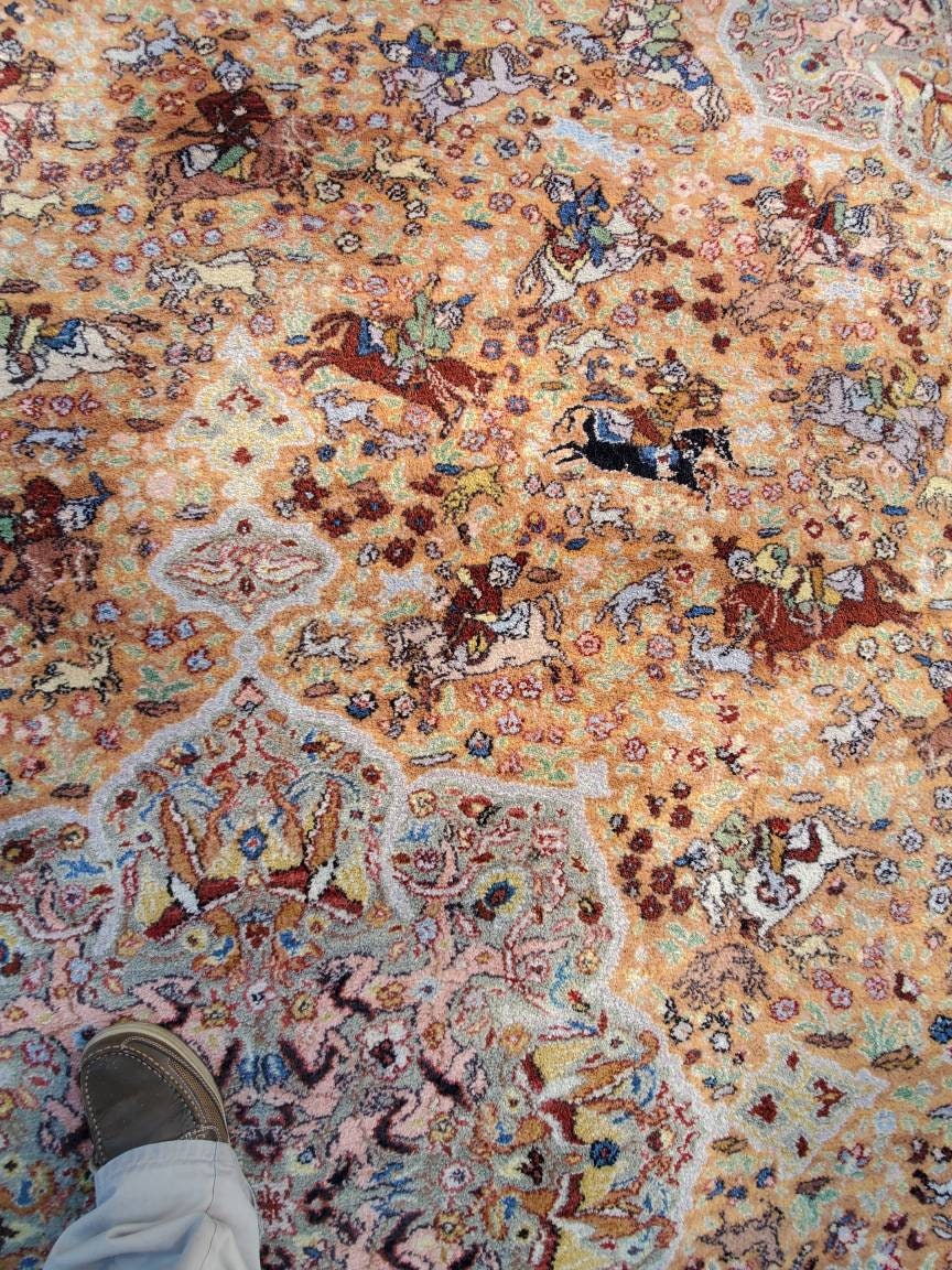 Karastan Hunt Scene #723 10'x14' Wool Rug - Etsy