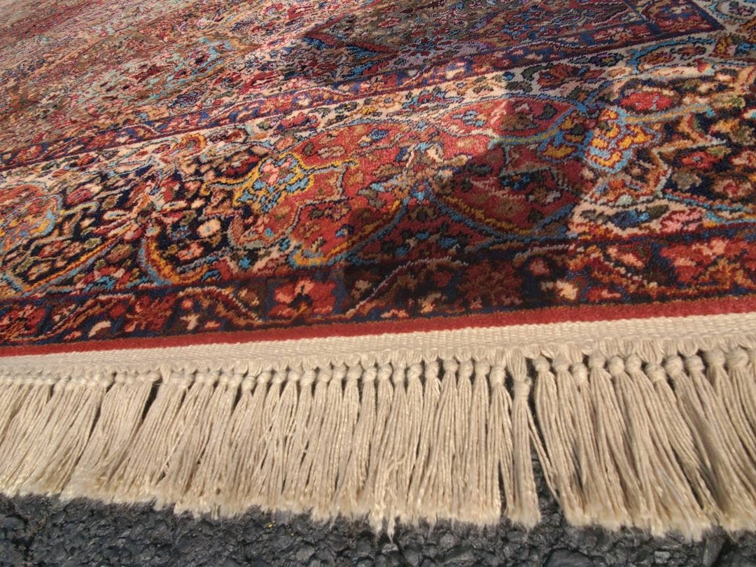 Karastan 717 Multicolor Panel Kirman 15x14 Mint Condition - Etsy