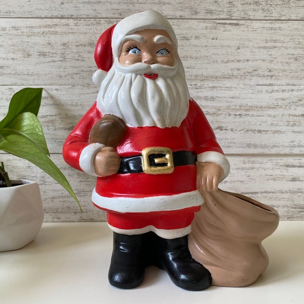 Ceramic Santa - Etsy