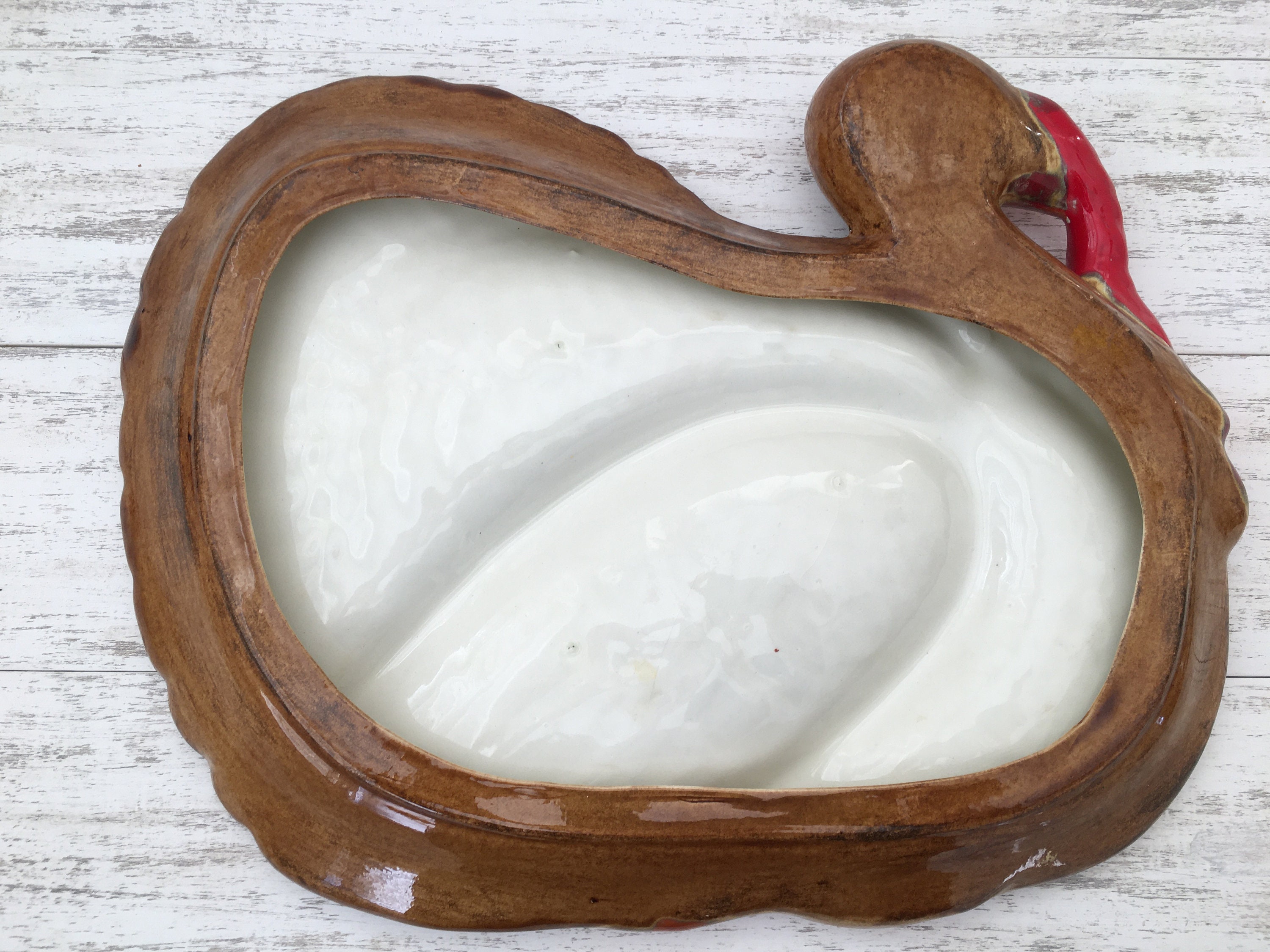 Hand-painted Ceramic Turkey Platter Tom the Turkey Ceramic | Etsy