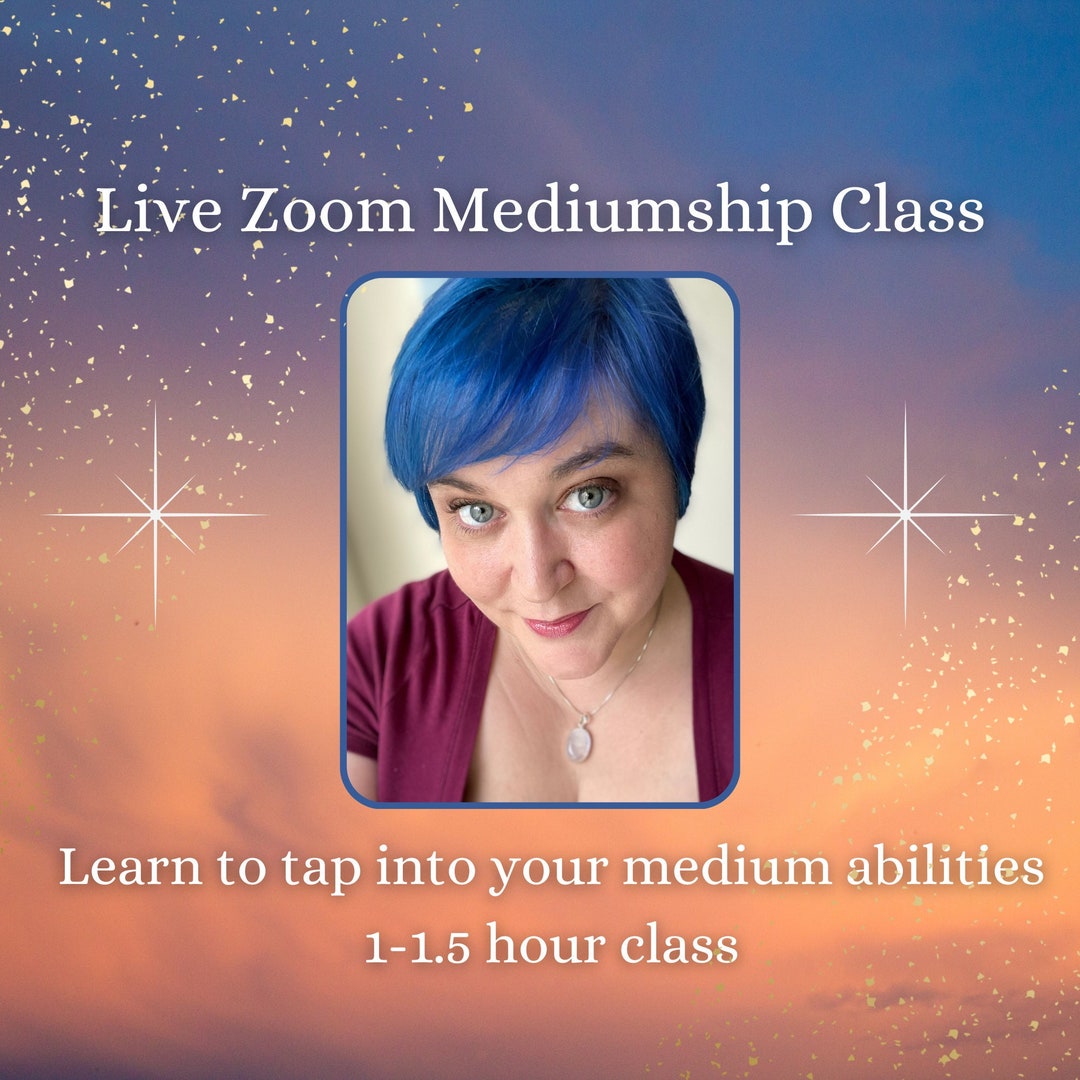 Mediumship Class Live via Zoom, Private 1.5 to 2 Hour Medium Class - Etsy