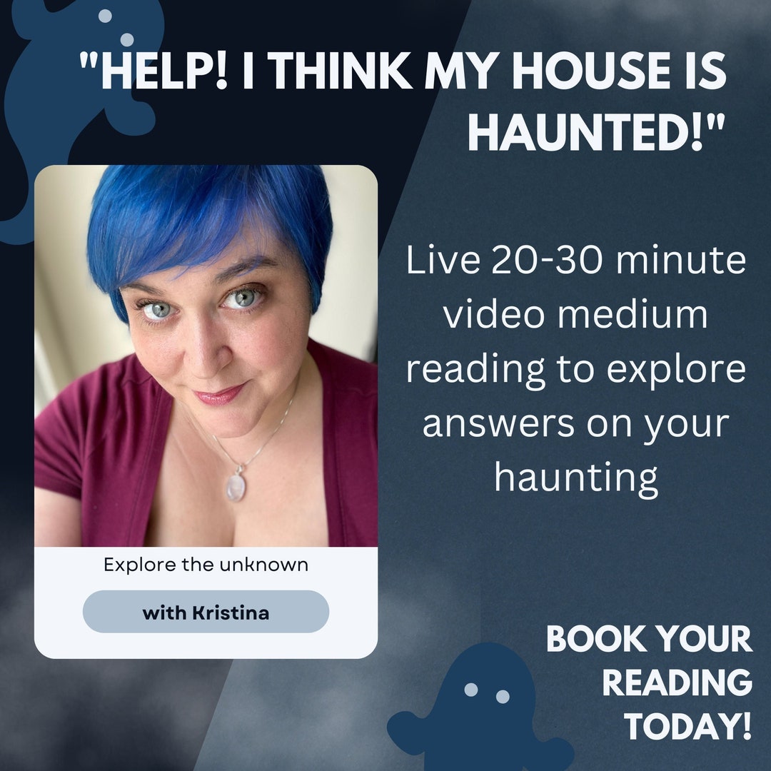 Paranormal Medium Reading Haunted Home Medium Reading - Etsy