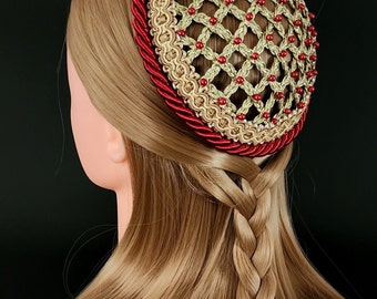 Italian Renaissance Headdress. Fairy Headpiece. Lucrezia Borgia ...