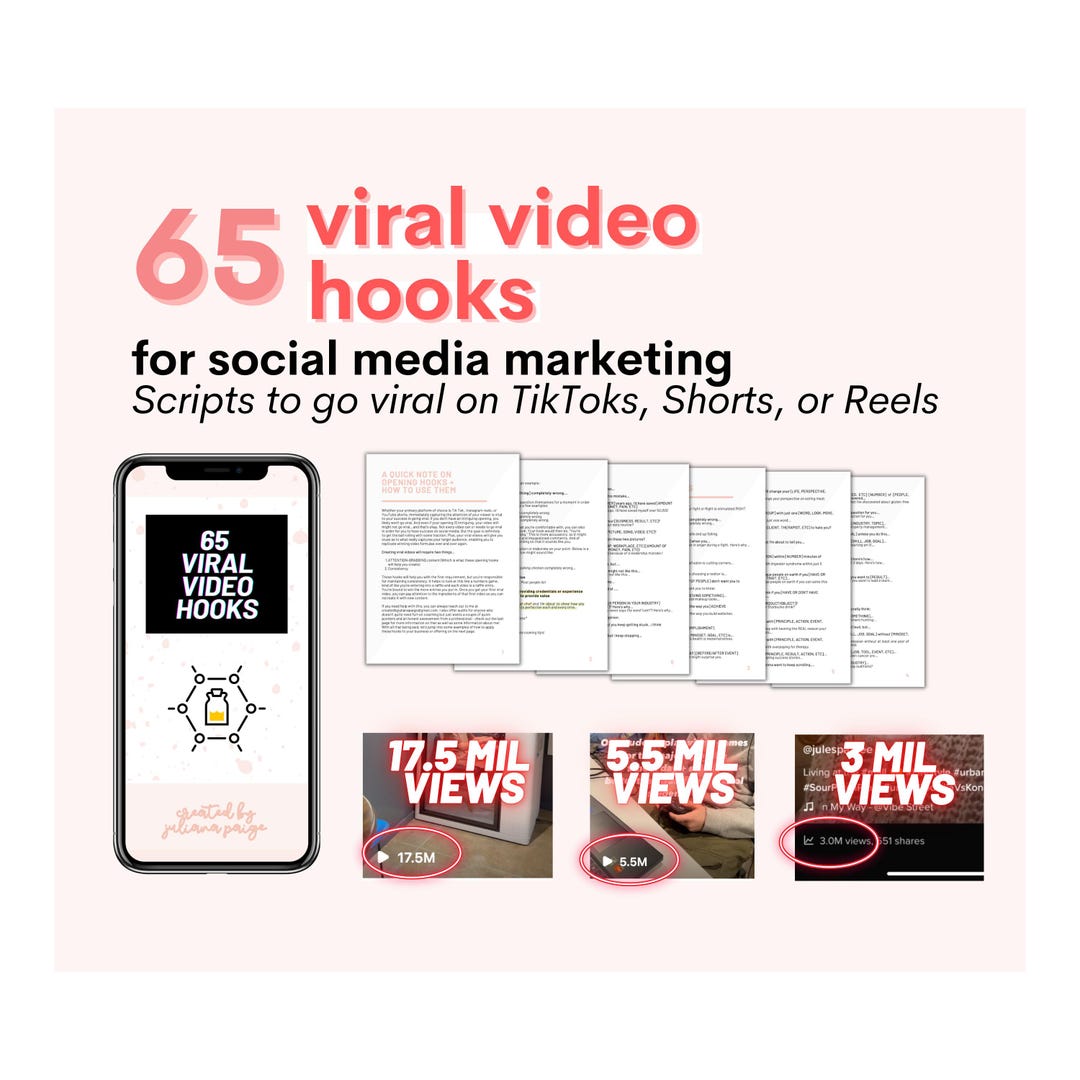 Reels Template Tiktok Template Viral Videos Social Media Templates