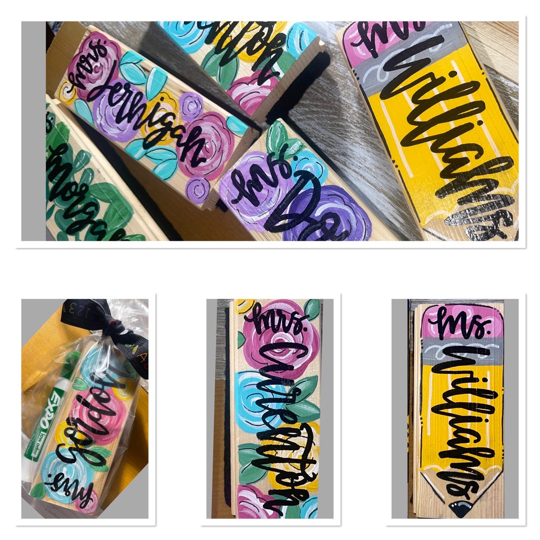 Custom White Board Eraser - Etsy