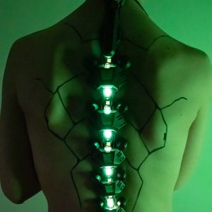 Cyberpunk 2077 David Martinez Sandevistan Cosplay Back Spine - Etsy ...