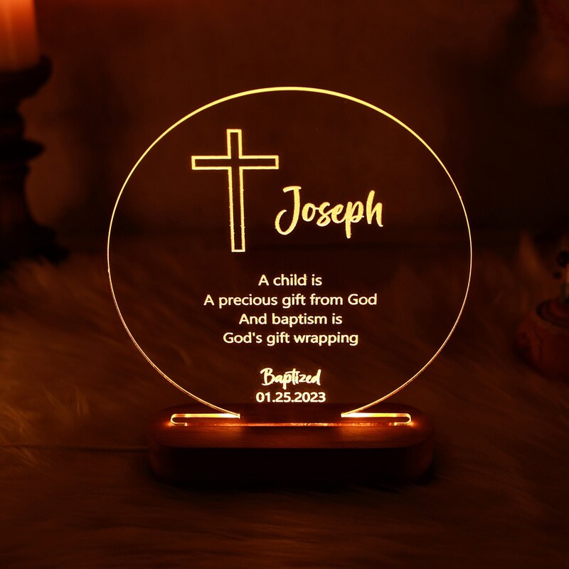 Catholic Night Light - Etsy