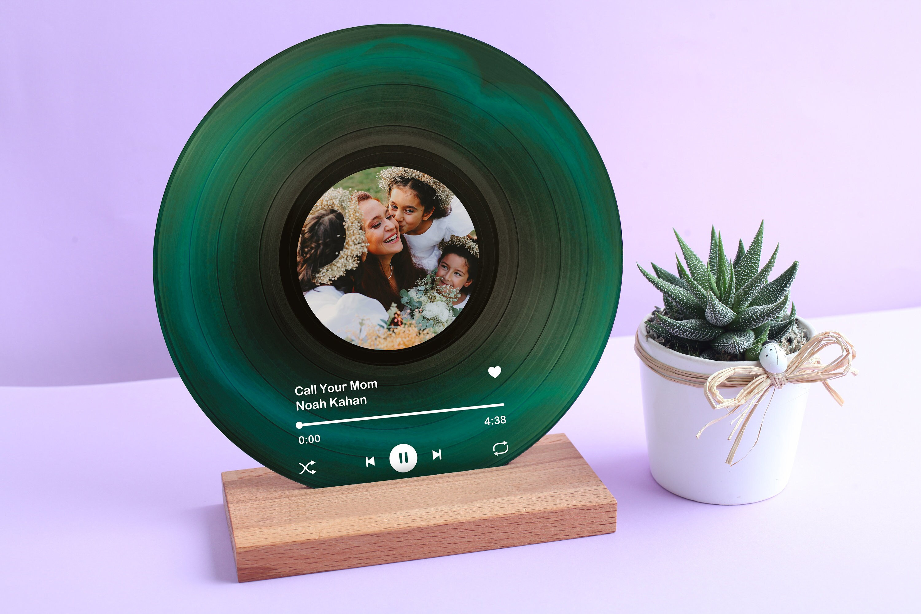 Personalised Record Display - Wedding Couple Print - Mother of the ...