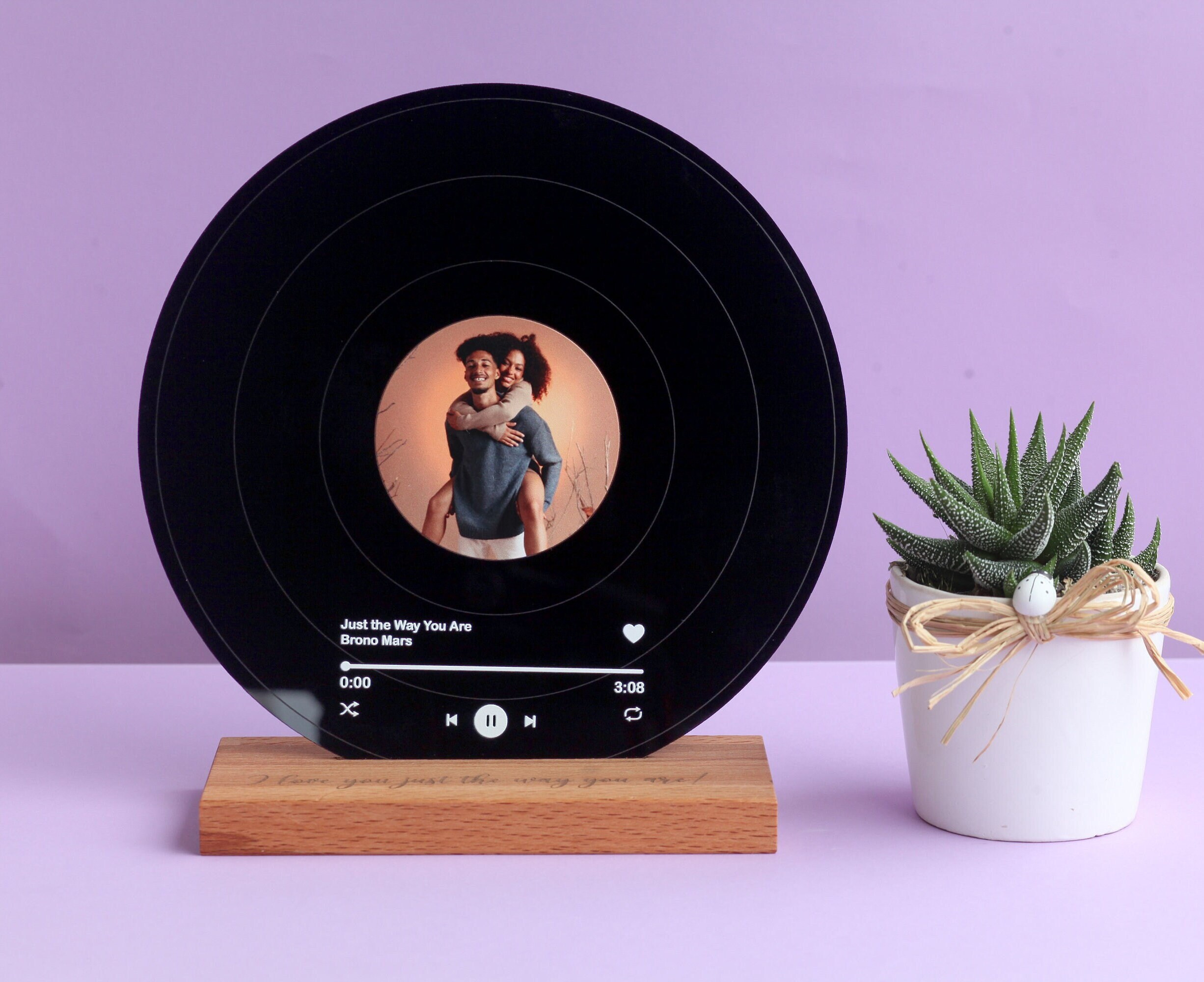 Personalized Record Display Best Gift for Best Friend Best - Etsy