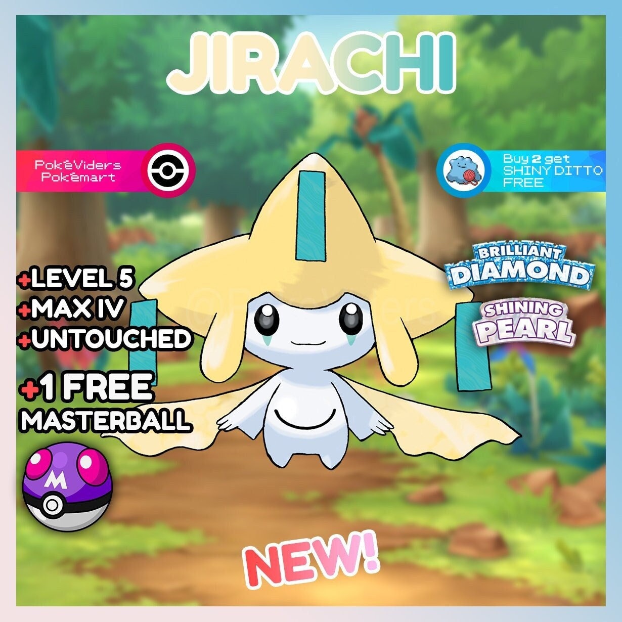 Pokemon Max And Jirachi
