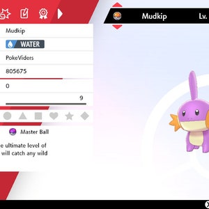 Pokemon Sword & Shield / Hoenn Starters / Shiny Treecko Mudkip Torchic / 6IV / Hidden Ability ...