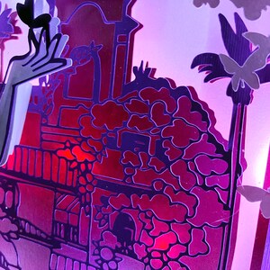 Encanto Mirabel Paper Cutting Light Box, 7 Layer TEMPLATE DIGITAL FILES ...