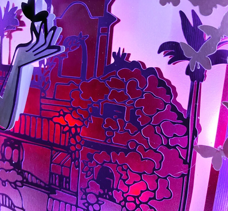 Encanto Mirabel Paper Cutting Light Box 7 Layer TEMPLATE - Etsy