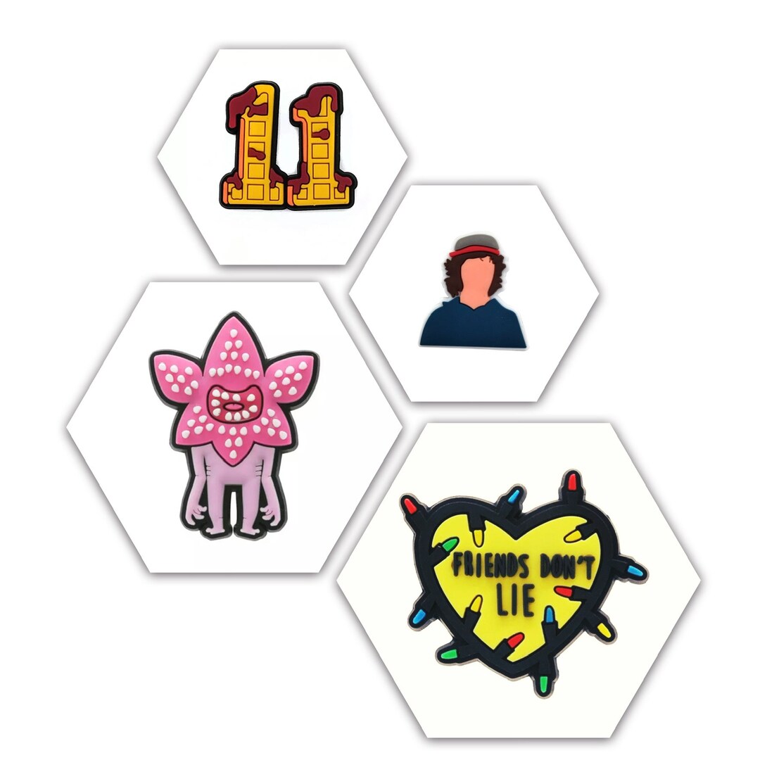 STRANGER THINGS Jibbitz Croc Charms Jibz - Etsy