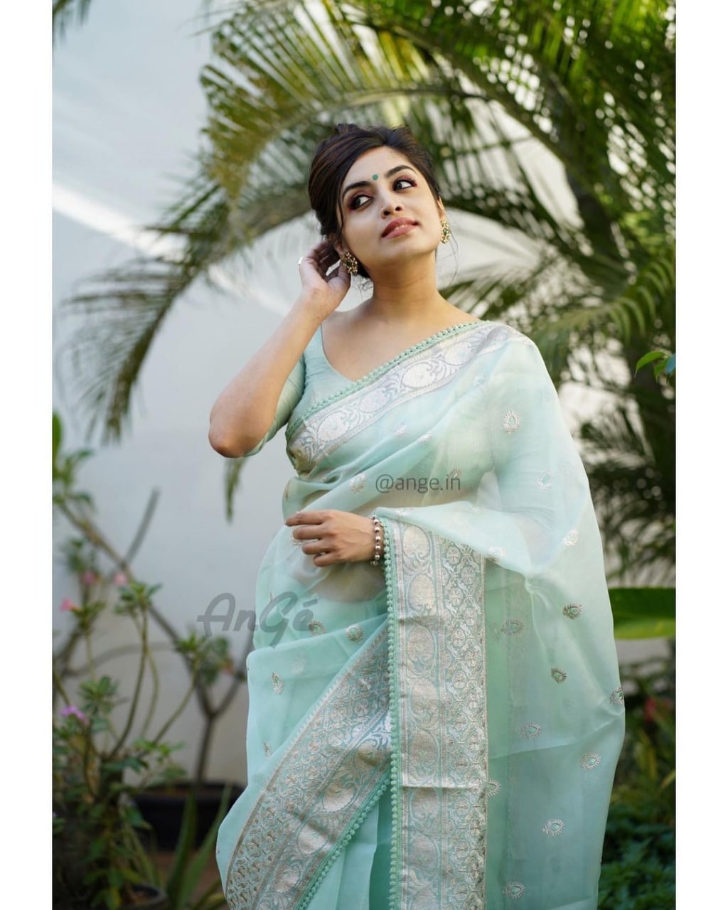 Simple Saree With Border