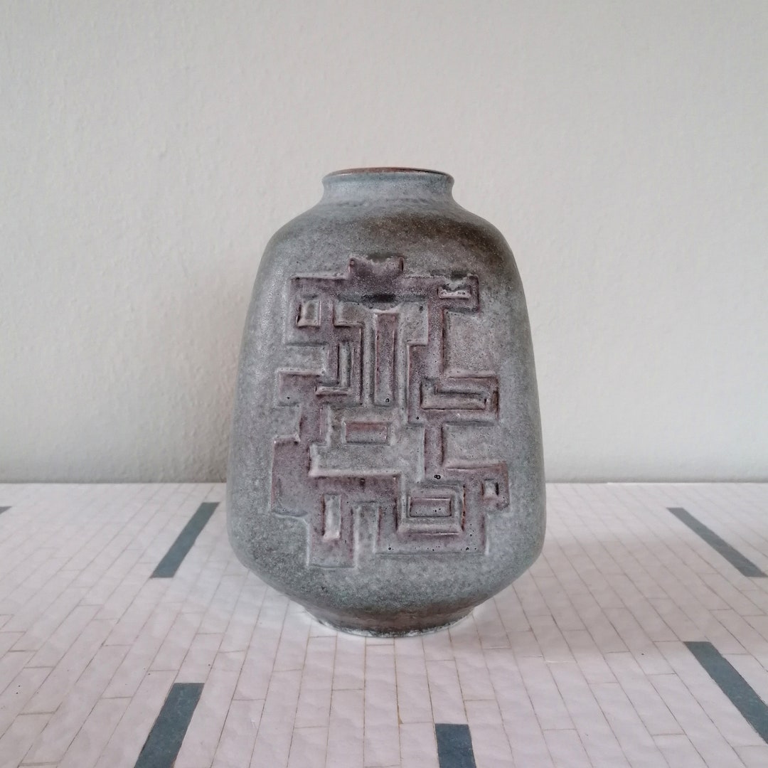 Carstens Keramik, Java, Tönnieshof, Ceramic Vase, West German Pottery ...