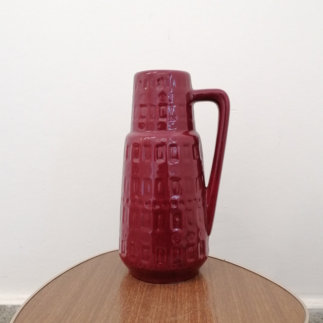 Scheurich Ceramic Vase, No. 416-26, Inka Decor, Vintage, Mid-century ...