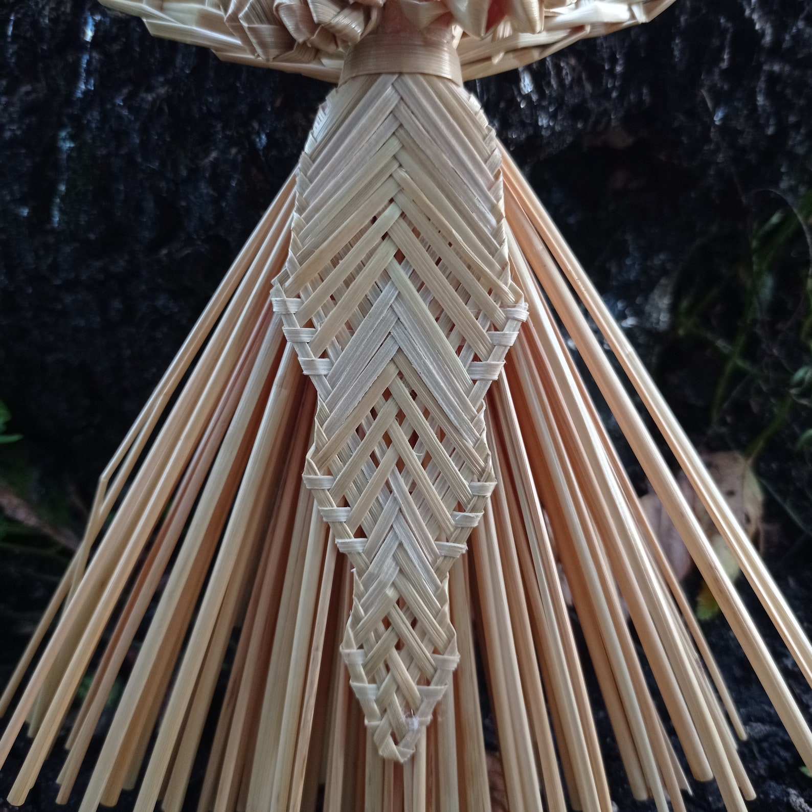 Christmas Topper Praying Angel. Straw Ornaments. Handmade | Etsy