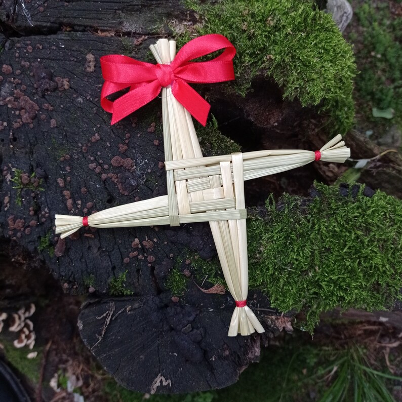 Handmade St. Brigid's Straw Cross: Irish Imbolc Decor - Etsy