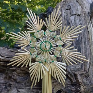 Christmas Tree Topper. Straw Art. Scandinavian Ornament. - Etsy