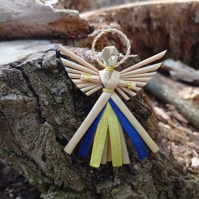 Guardian Angel. Symbol of Ukraine. Straw Ornament. Pray for - Etsy