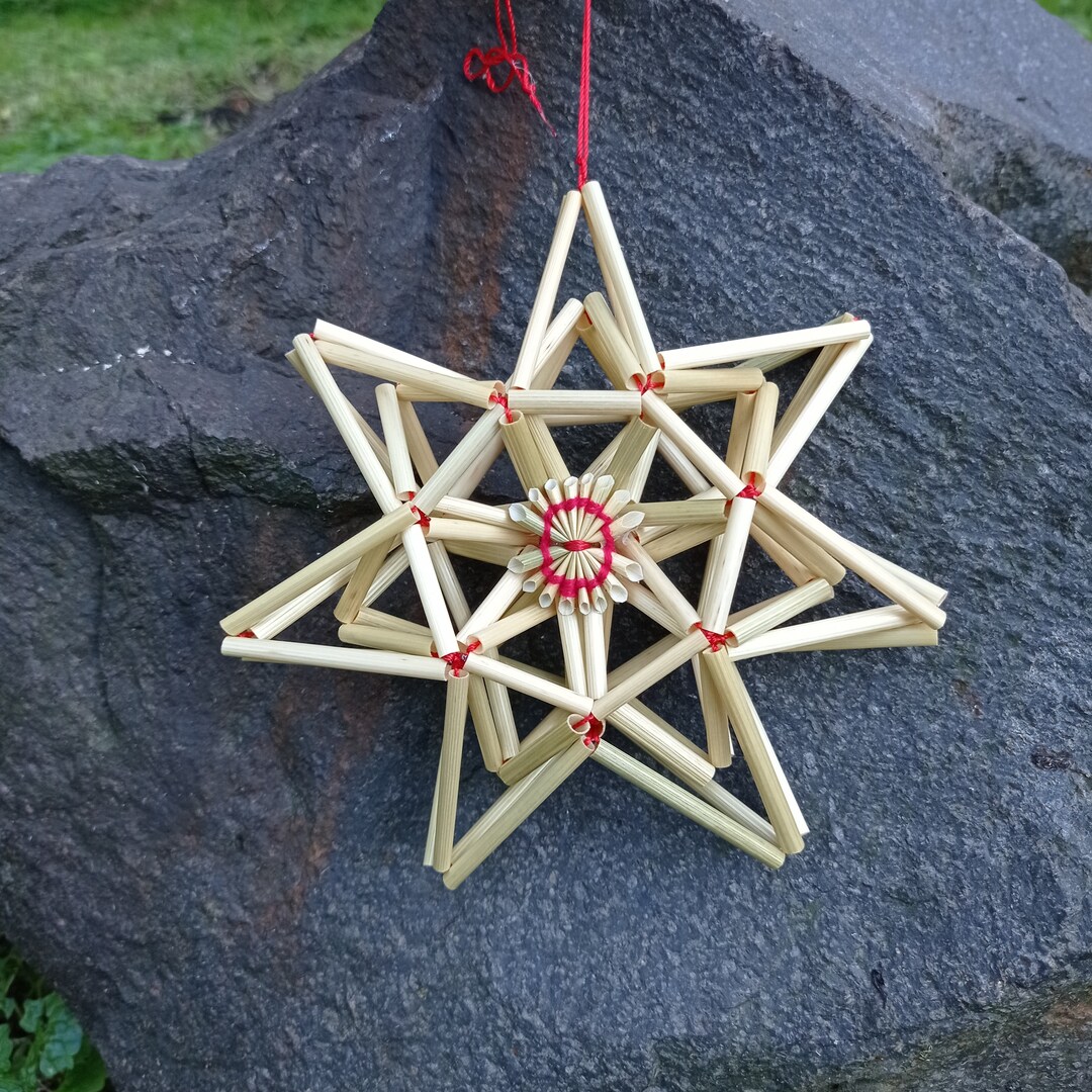 DIY Kit & Pattern:"star", Himmeli, Modern Set Needlework, Make It ...