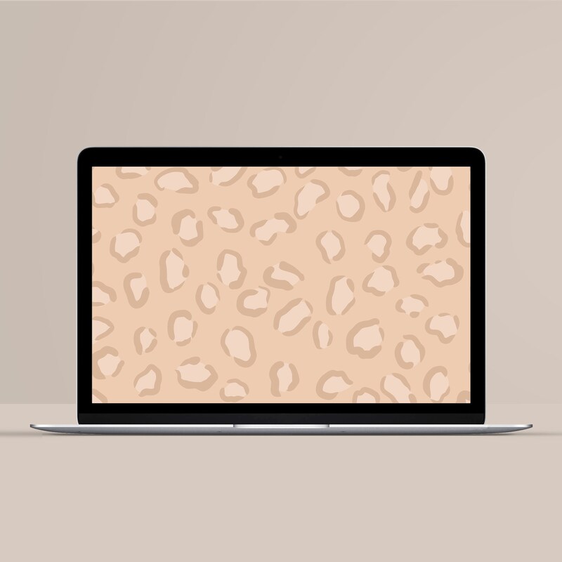Leopard Print Desktop Wallpaper - Etsy