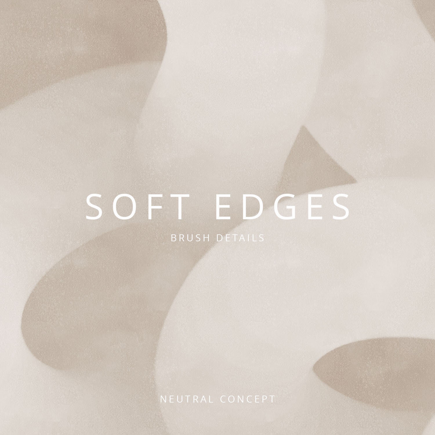 Neutral Abstract Desktop Wallpaper: Minimalist Earth Tones (digital ...
