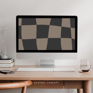 Checkered Desktop Digital Wallpaper Colorful Bundle Green, Pink, Purple ...