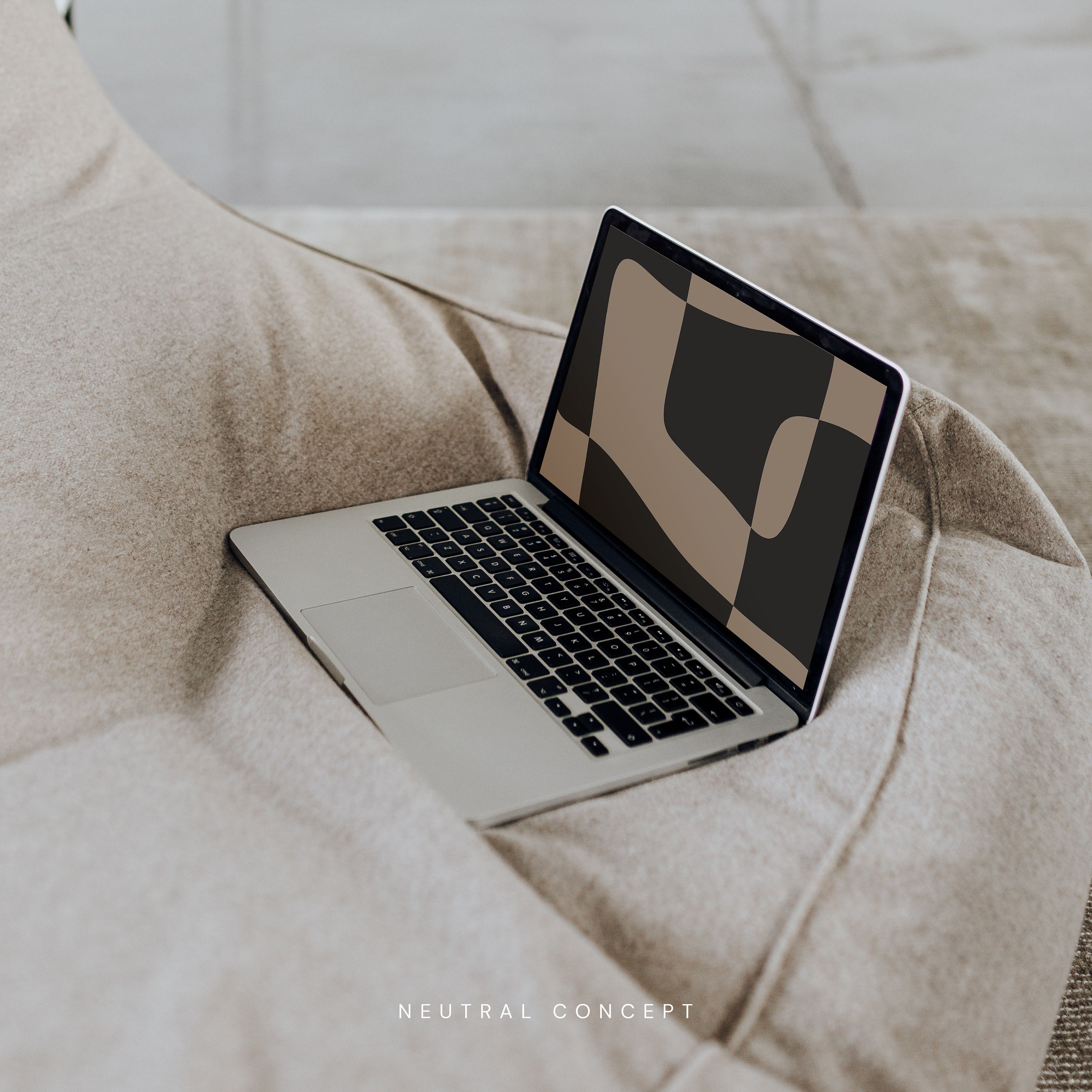 Abstract Desktop Wallpaper | Dark Modern Laptop Background (digital ...