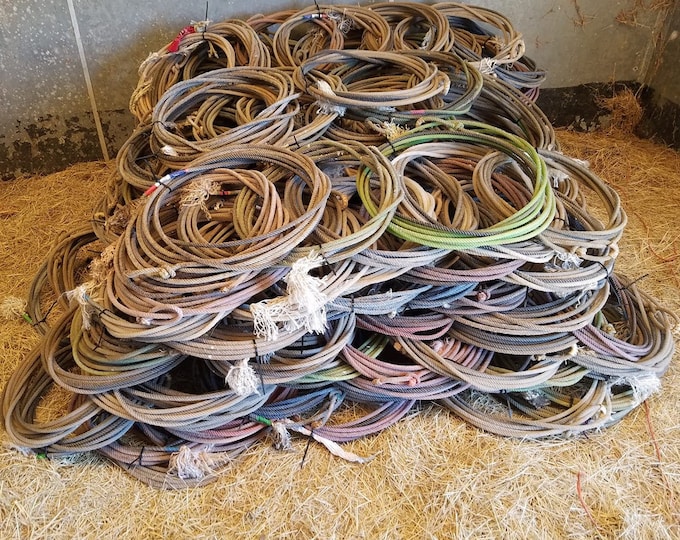 Lariat Cowboy Ropes -lasso-western-farmhouse Decor-rope for Crafts - Etsy