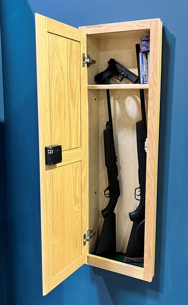 New Hide-away Hidden Gun Cabinet - Etsy