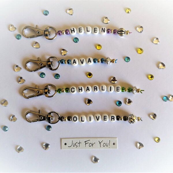 Beaded Keyring - Etsy