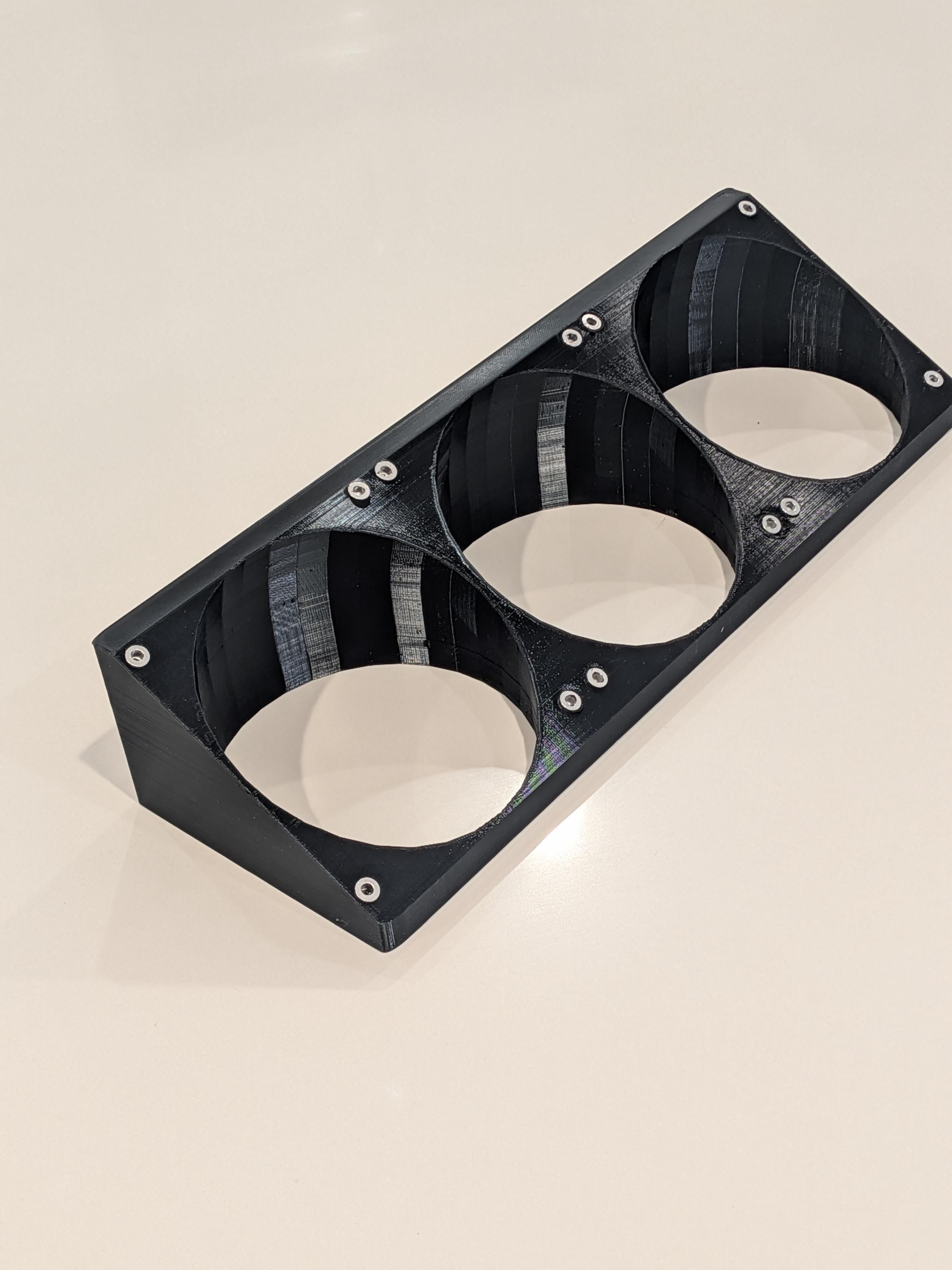 Gaming Computer Cooling Fan Angle Brackets - 120mm or 140mm, Multiple ...