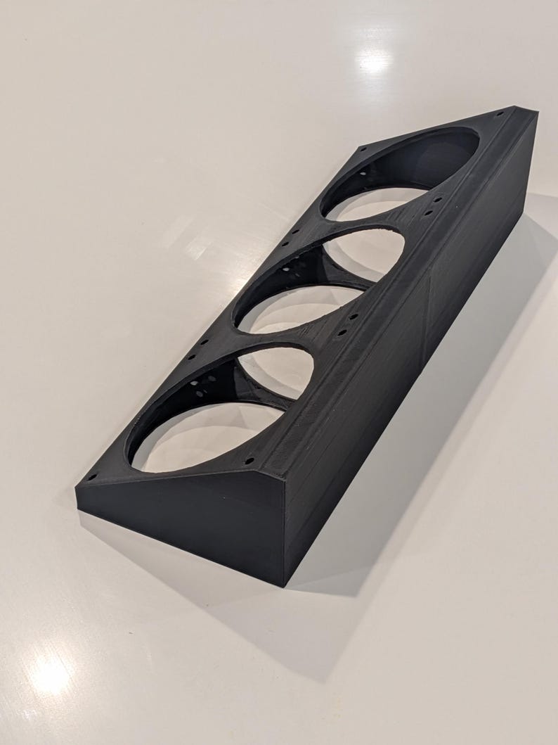 Multi-fan Fan Bracket | 30 Degree Angled Mount | PLA | Custom Cooling ...