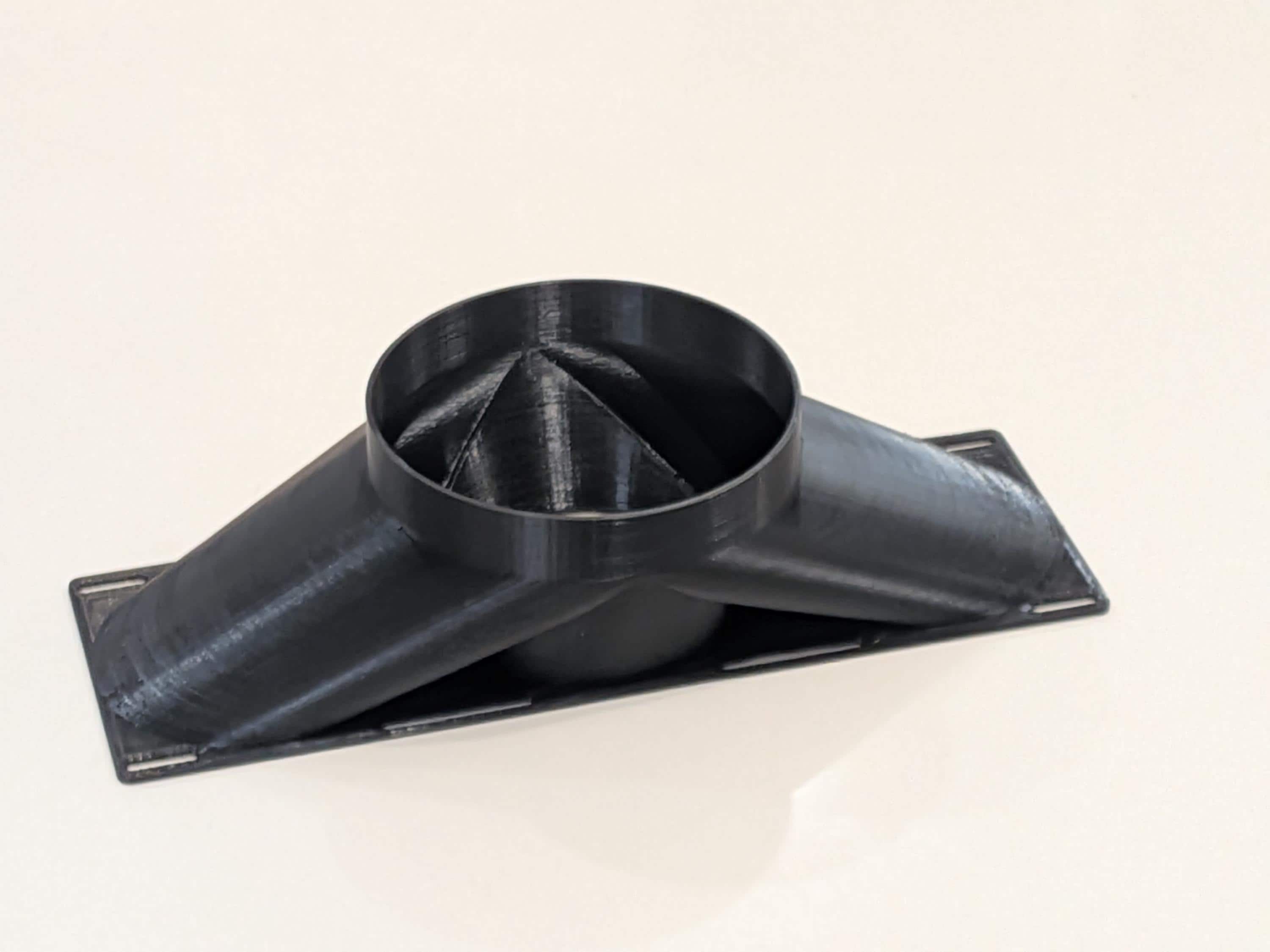 3D Printed Triple 120mm Fan to 6" Duct Adapter: PC Cooling Mod - Etsy