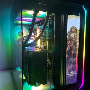 Angled PC Fan Bracket: 80mm / 120mm / 140mm, Multiple Angles - Etsy