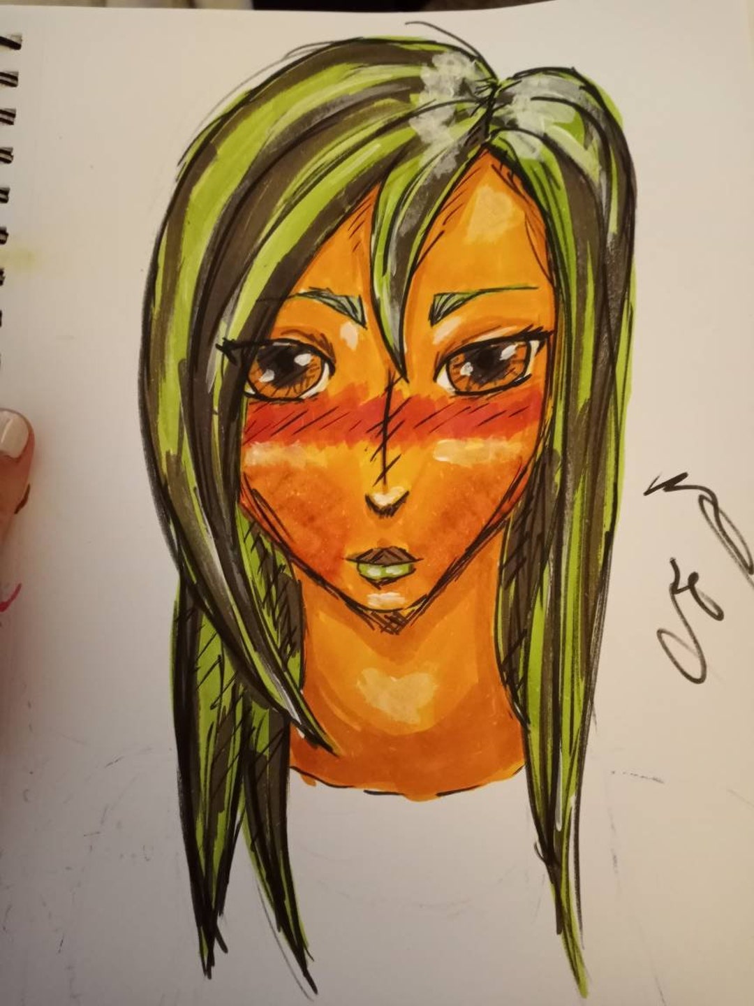 Hand-drawn Original Portrait - Etsy